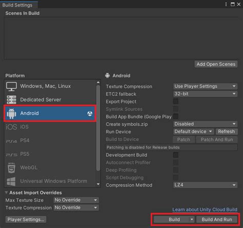 【unity】androidビルド時のエラー ばに日記