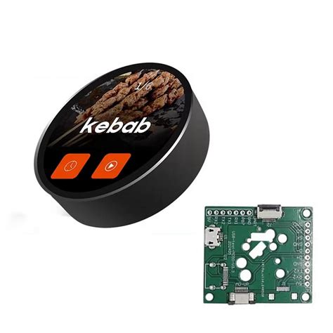 esp32 s3 lvgl development board 1 5 inch 466x466 round oled touch knob