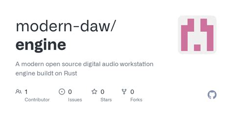 github modern daw engine a modern open source digital audio