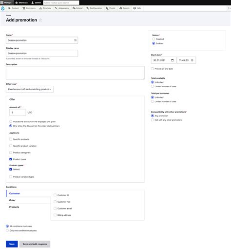 How To Create An Online Store With Drupal 9 And Drupal Commerce