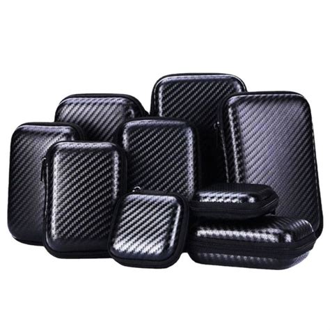 Pane5 Coin Purse Black Drive Protective Cover Zip Lock Case Headphone