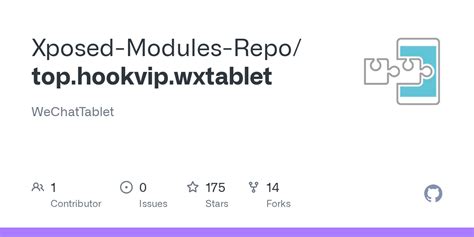 GitHub Xposed Modules Repo Top Hookvip Wxtablet WeChatTablet