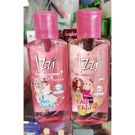 Jual Izzi Moisturizing Gel Cologne Gel Manfaat 3in1 Sebagai Parfum