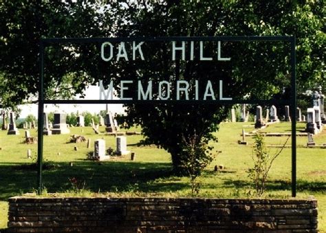 Oak Hill Memorial Cemetery In Booneville Arkansas Find A Grave Cemetery