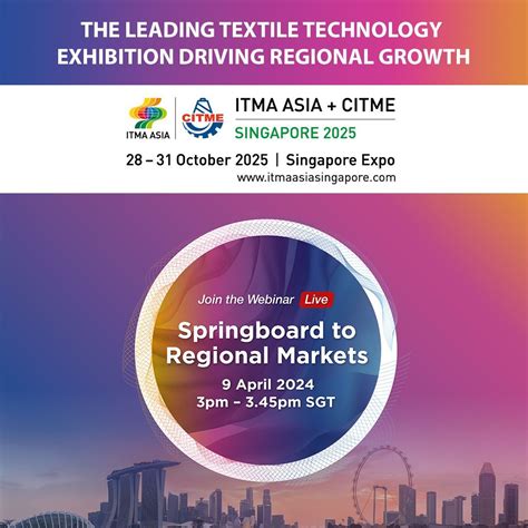 Devang Sheth On Linkedin Attend The Webinar Springboard To Regional Markets With Itma Asia