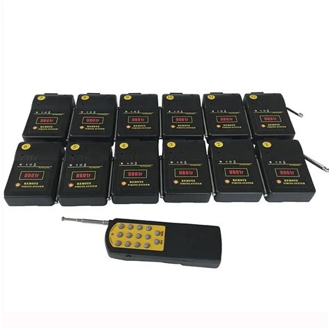 12 Cue Wireless Control Fireworks Firing Display System