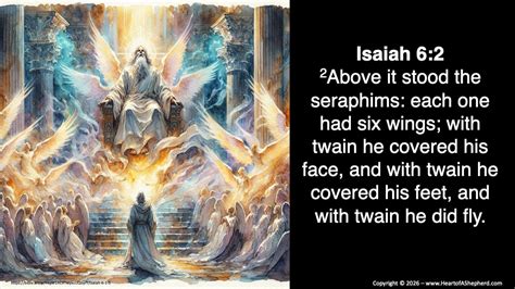 A Heavenly Vision Isaiah “saw Also The Lord Sitting Upon A Throne
