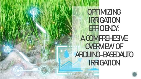 auto irregation using arduino pptx