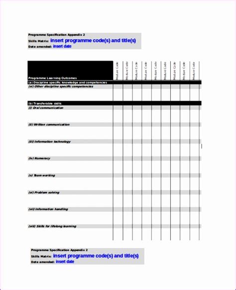 9 Responsibility Assignment Matrix Template Excel Excel Templates