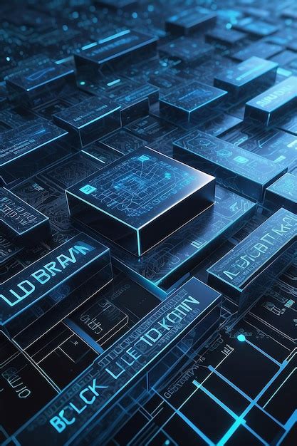 blockchain network concept distributed ledger technology block chain