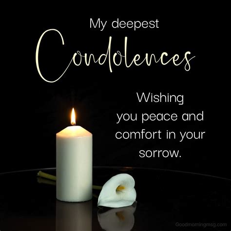 Sending Condolences To A Friend Quotes And Pictures Goodmorningmsg