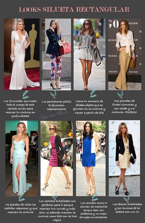 Looks Para Silueta Rectangular 2 Fashion Tips Fashion Tips For Women
