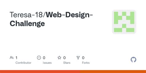 github teresa 18 web design challenge
