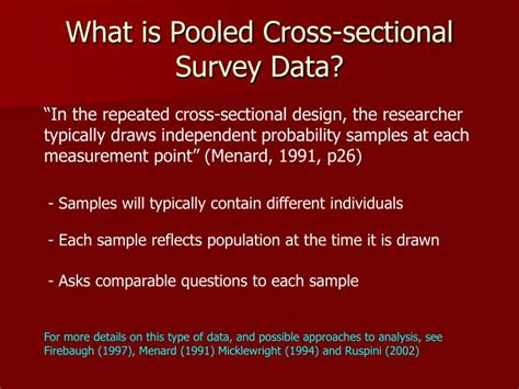 How To Analyze Repeated Cross Sectional Data At Mackenzie Balfour Blog