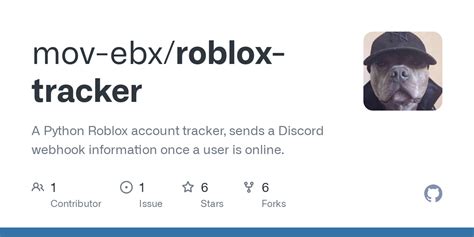 GitHub Mov Ebx Roblox Tracker A Python Roblox Account Tracker Sends A Discord Webhook