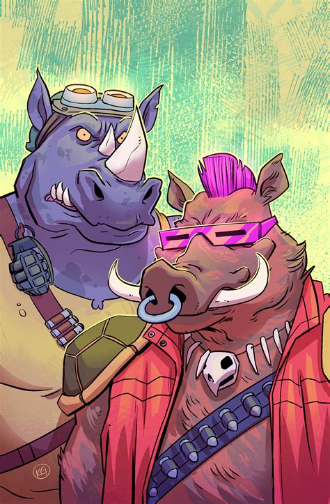 Bebop And Rocksteady Wallpaper