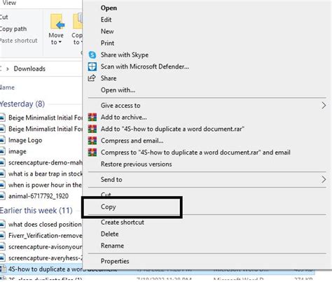 How To Duplicate A Word Document