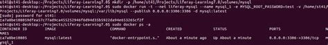 Docker With Liferay 7dxp And Mysql