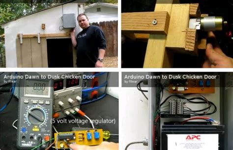solar powered automatic chicken coop door opener