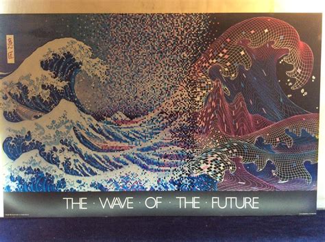 The Wave Of The Future Vintage Computer Ad Poster 1982 Gourmet Grafiks