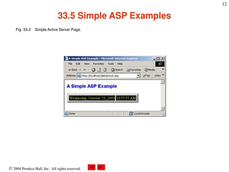 PPT Chapter 33 Active Server Pages ASP PowerPoint Presentation Free Download ID 1430477