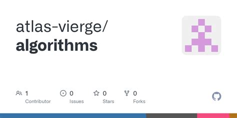 Github Atlas Viergealgorithms