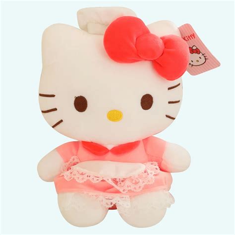 Hello Kitty Schattig Pluche Roze Knuffel • Mijn Knuffel