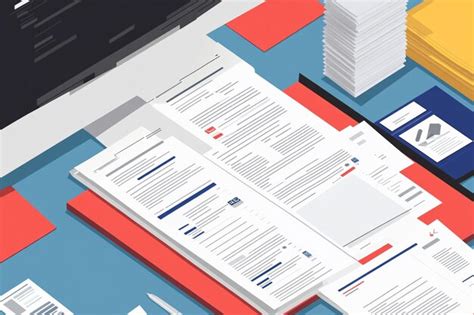 Creating Document Templates Ar Generative Ai Premium Ai Generated Image