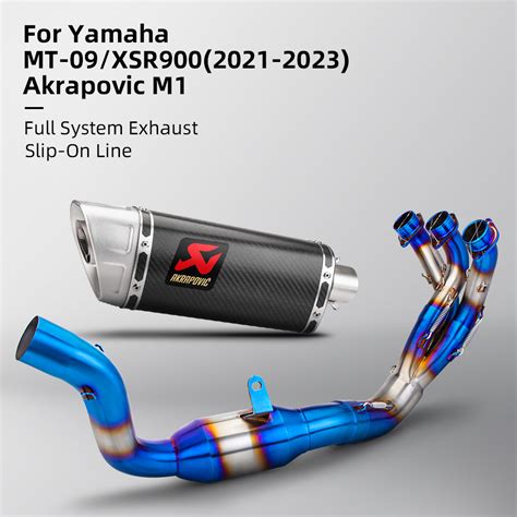 Akrapovic M1 For Yamaha Mt09 V3 Full Exhaust System 51mm Shopee Malaysia