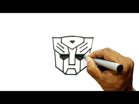 How To Draw The Autobot Symbol From Transformers Transformers Drawing Bumble Bee Art