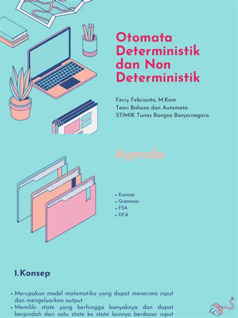 1 Otomata Deterministik Dan Non Deterministik Pdf