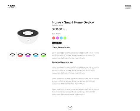 ADOBE XD WEB UI DESIGN PROJECT FOR SMART HOME APP On Behance