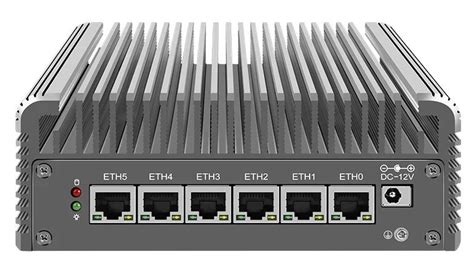 Fanless Mini PC With 2 5 GbE Ethernet Ports Gets An Intel Raptor Lake Update Liliputing