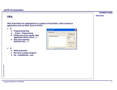 Catia V5 Automation Vb Scriptpdf Operating Systems Computer Software And Applications