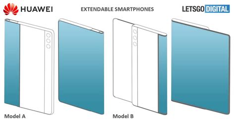Huawei Patent Shows Extendable Display Phone And It Looks Awesome Huawei Central