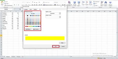 How To Apply Color To Alternate Rows In Microsoft Excel Geeksforgeeks