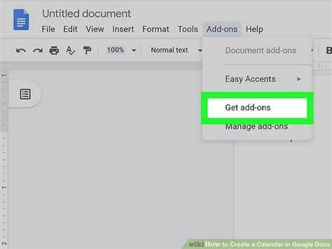How To Create A Calendar In Google Docs With Pictures WikiHow