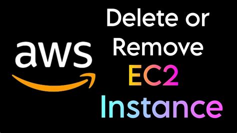 How To Delete Or Remove Terminate Ec2 Instance Server In Aws 2024 Youtube