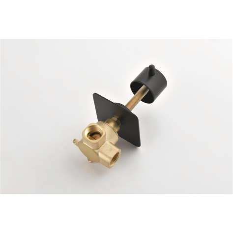 Wovilo Matte Black Brass 3 4 Volume Control Valve Extra High Flow
