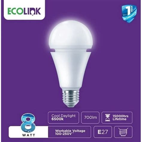 Jual Led Emergency Ecolink 8w 11w Acdc Lampu Emergency Magic Ecolink