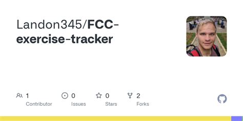 Github Landon345fcc Exercise Tracker Updated Freecodecamp Exercise