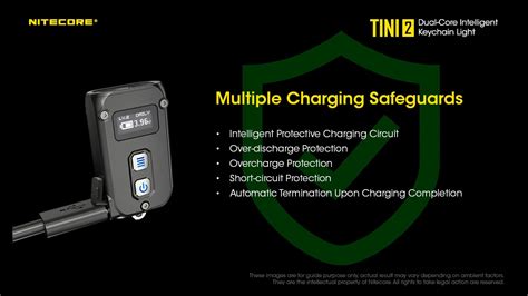 Nitecore TINI 2 USB-C Rechargeable Keyring Torch | Nitecore.co.uk