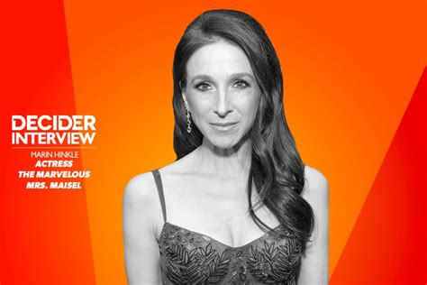 ‘marvelous Mrs Maisel Star Marin Hinkle Reveals What Shed Love To Have Happen To Rose In