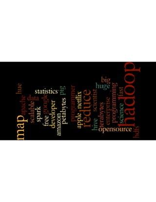 Hadoop Expressed In Word Clouds PDF