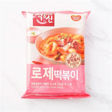 동원 떡볶이의신 로제떡볶이 메가마트몰