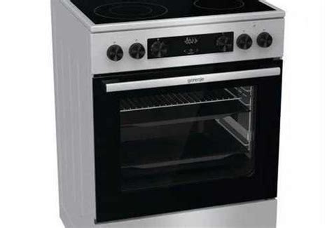 Электрическая плита (60 см) Gorenje GEC6C60XA | Festima.Ru – частные ...