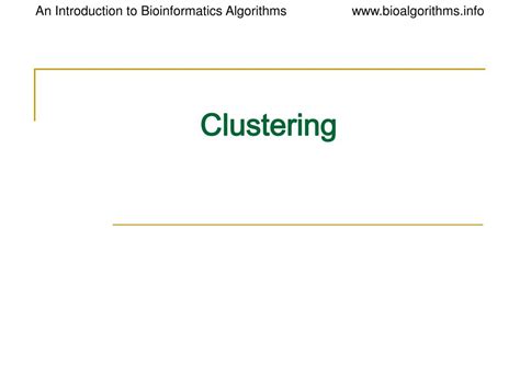 Ppt Clustering Powerpoint Presentation Free Download Id1731675