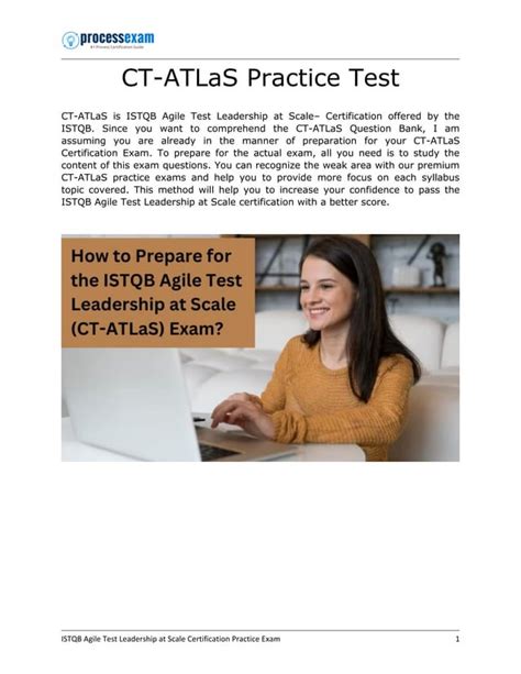 Ct Atlas Accelerate Preparation For Istqb Agile Test Leadership At Scale Certification Pdf