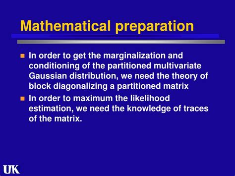Ppt The Multivariate Gaussian Powerpoint Presentation Free Download
