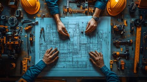 Cropped Shot Of A Engineers And Architects Are Helping To Design The